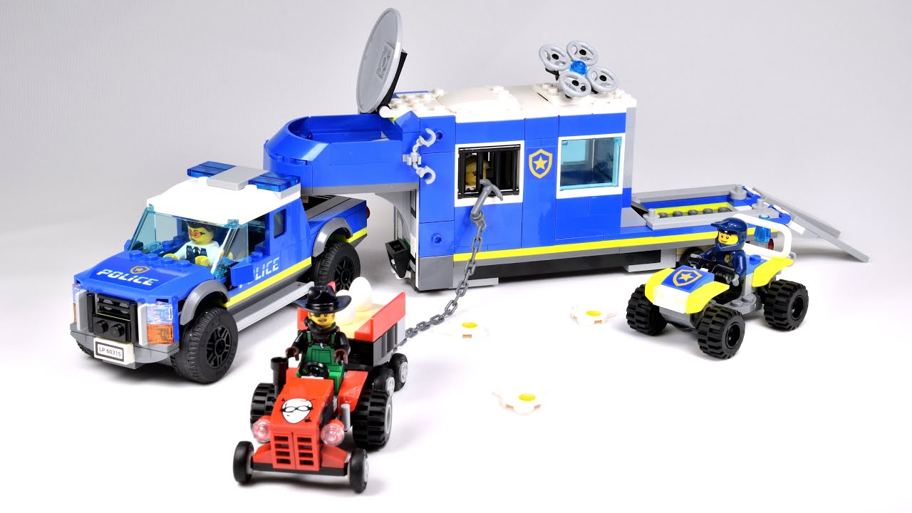 LEGO City 60315 Police Mobile Command Truck - Speed build and Test ...
