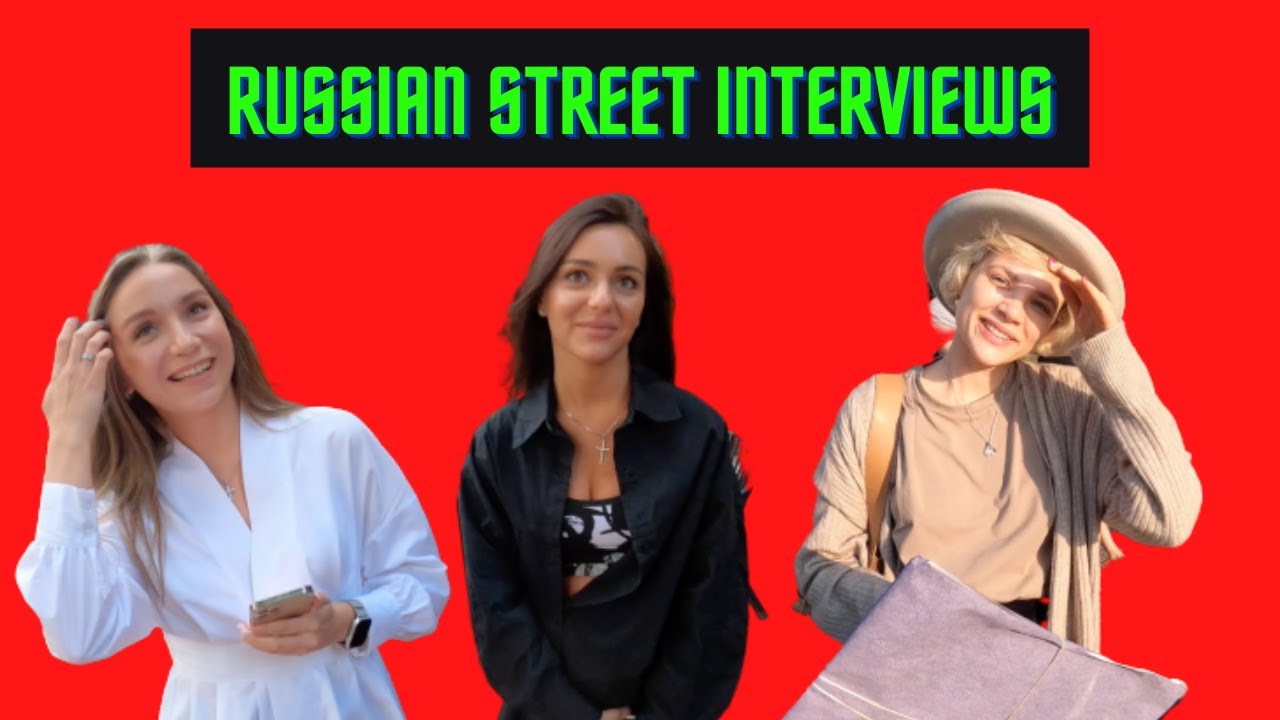 Russian street interviews - What is your brightest summer memory? - YouTube