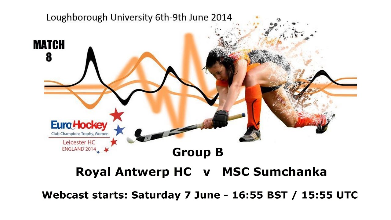 LIVE HOCKEY: Royal Antwerp HC v. MSC Sumchanka - YouTube