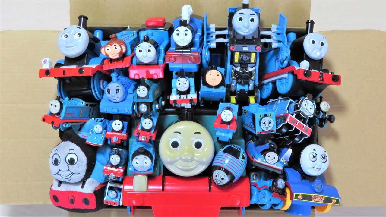 Thomas & Friends various toys come out of the box Trackmaster TOMY ...
