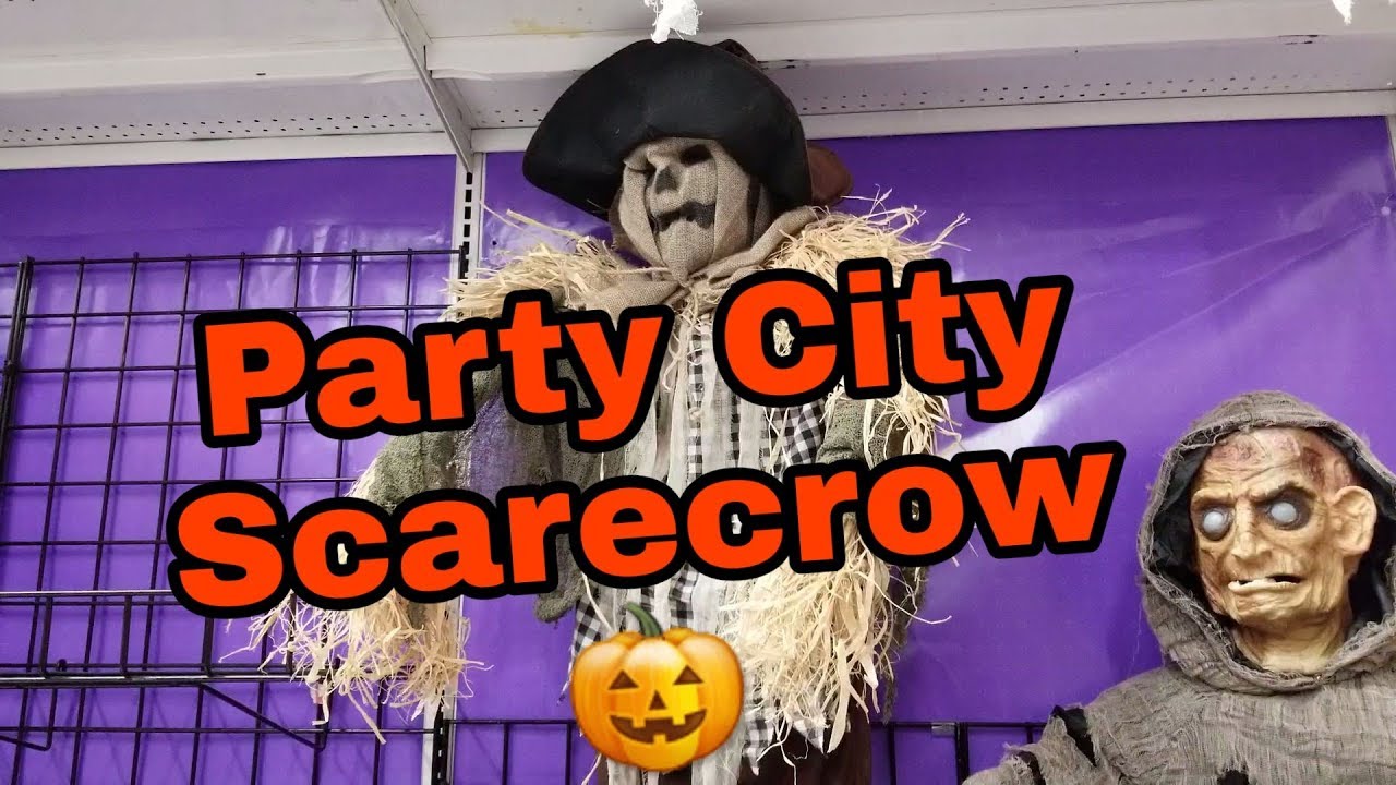 Party City Scarecrow || Family Vlog - YouTube