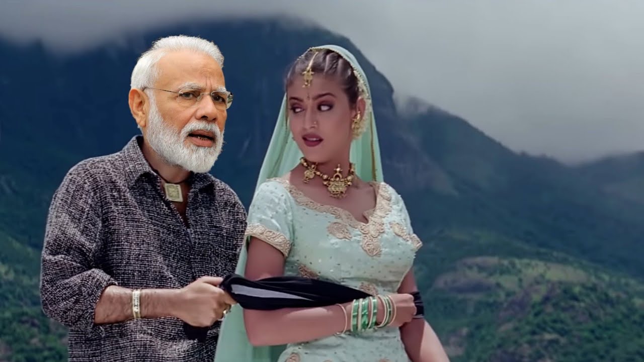 Tere Pyar Mein Main Marjawan || Ajay Devgan || Modi & Mamta - YouTube