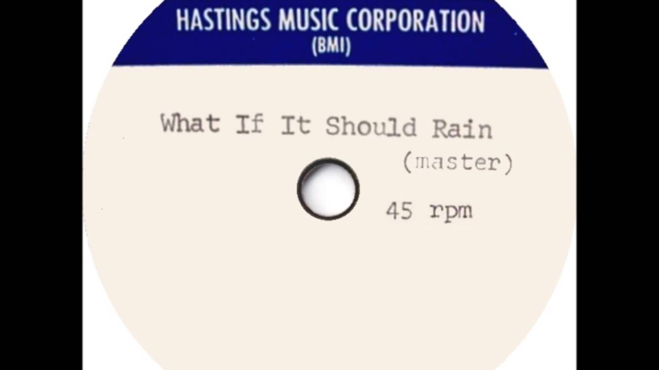 Richard Delvy And The Challengers - What If It Should Rain (Master ...