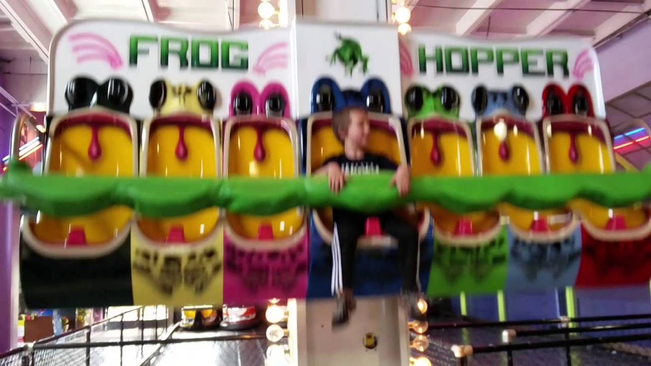 Thank You for 300+ Subscribers! So let's party on the Frog Hopper ride ...