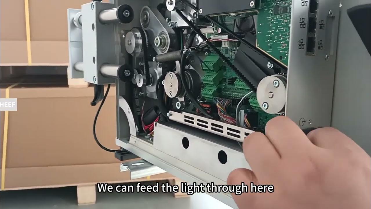 Here is the detailed assembly and component explanation of Domino MX350i M230i labeling machine ...