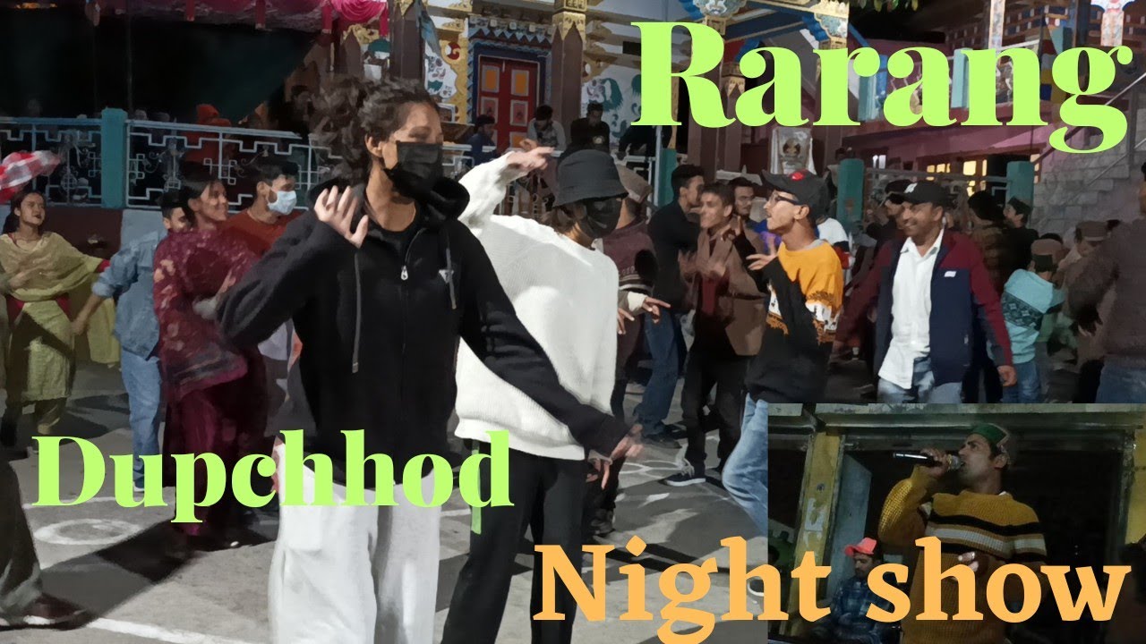 ||Rarang Dupchoid|| Night Show At Rarang 2023 Singer||Kedar Negi|| And ...