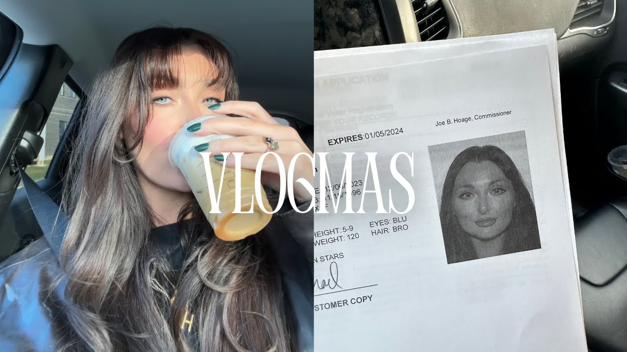 DRIVERS LICENSE PHOTO MAKEUP | VLOGMAS DAY 7 - YouTube