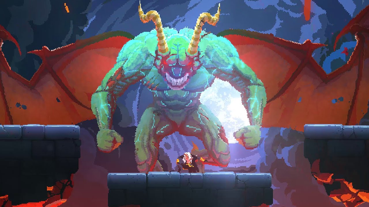 Dead Cells [Return to Castlevania DLC] - Dracula Boss Fight & Ending ...