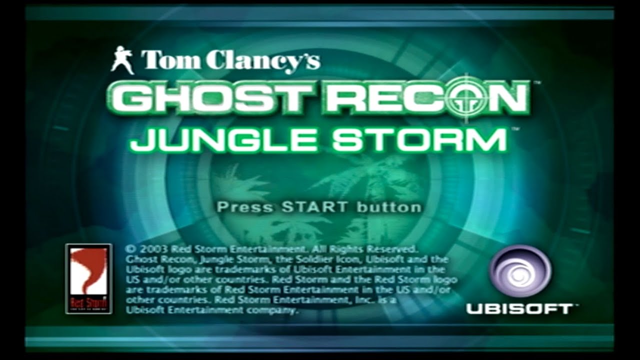 Tom Clancy's Ghost Recon: Jungle Storm Title Screen (PS2) - YouTube