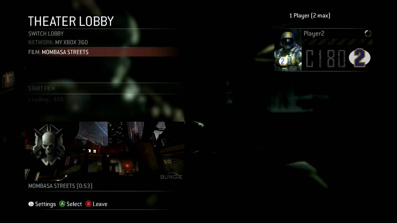 Halo 3: ODST Menus (HD) - YouTube