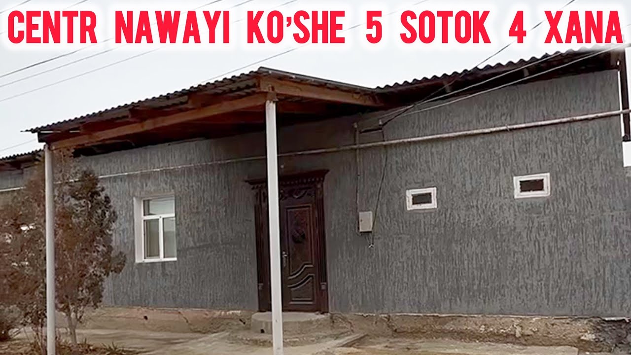Centr Nawayi ko’she 5 sotok 4 xana 550 mln kelisimli 91-381-49-01 ; 99-955-24-72 - YouTube