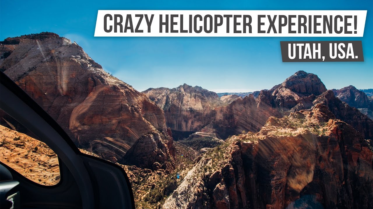 CRAZY HELICOPTER EXPERIENCE | Utah #1 | Saunders Says - YouTube