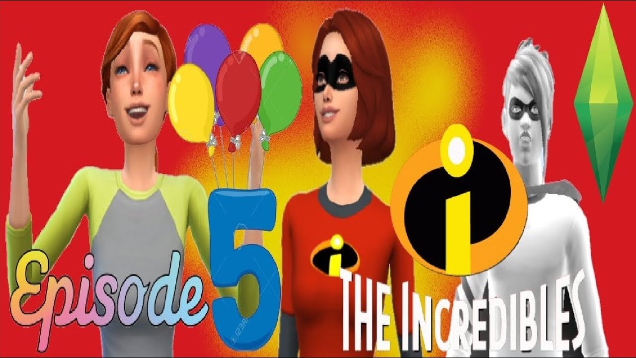 Sims 4 pixar's Incredibles-the series-SYNDROMES REVENGE-{episode 5-Mrs ...