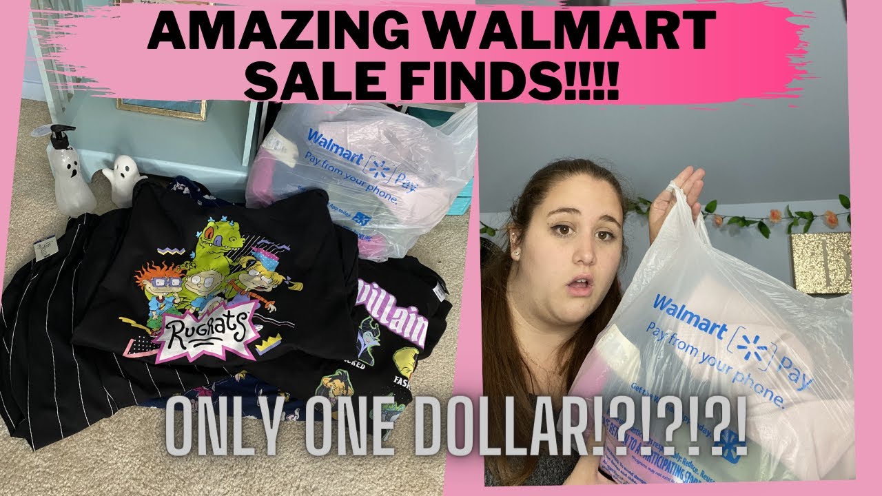 One Dollar Clothes at Walmart?? // Walmart Haul // Walmart Clothing ...