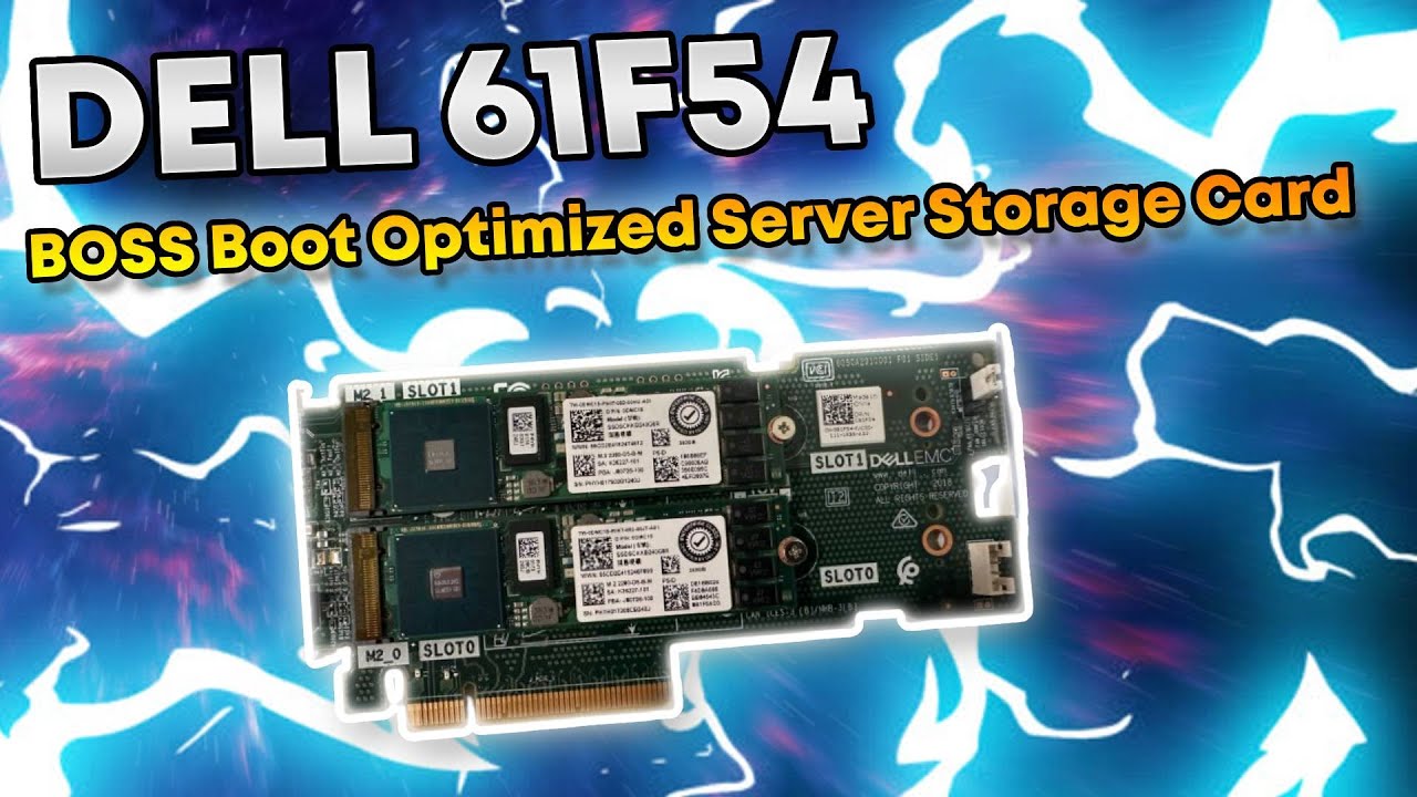 DELL 61F54 Dell EMC Boot Optimized Server Storage-S1 for the PowerEdge ...