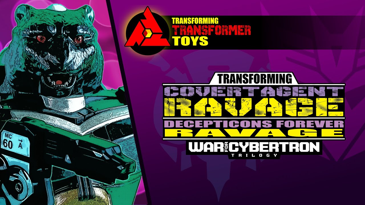 How to Transform Transformers COVERT AGENT RAVAGE & DECEPTICONS FOREVER ...
