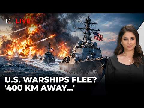 '400 KM From Hormuz': Iran Claims US Navy Retreat, Warns Warships 'Do Not Dare...' | Firstpost Live