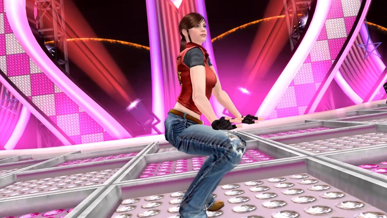 [MMD] Rainbow Blaxx Cha Cha - Claire Redfield sexy kpop dance クレア・レッド ...