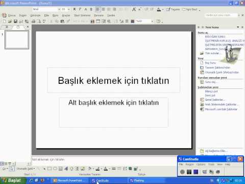 Powerpoint ders - 1