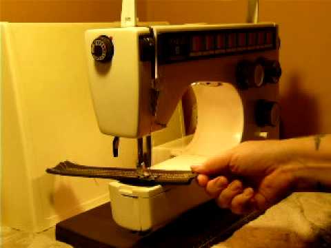 VIKING HUSQVARNA MODEL 6460 SEWING MACHINE - YouTube