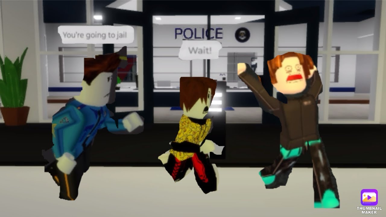 Roblox - when you rob the bank and go to jail - YouTube