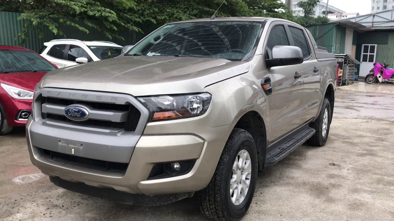 Ford Ranger XLS 2017, số tự động, 1 cầu, máy dầu, màu vàng cát, lh ...