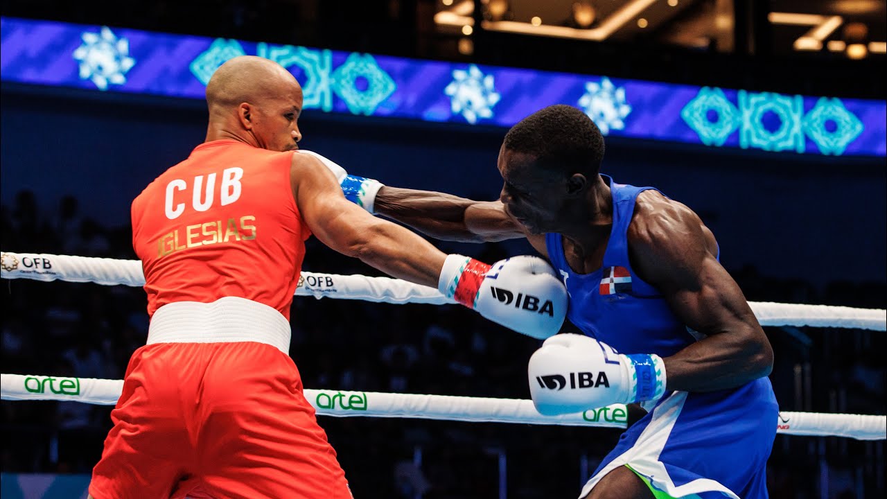 Roniel Iglesias (CUB) vs. Jhonny Fernández (DOM) IBA World Boxing ...