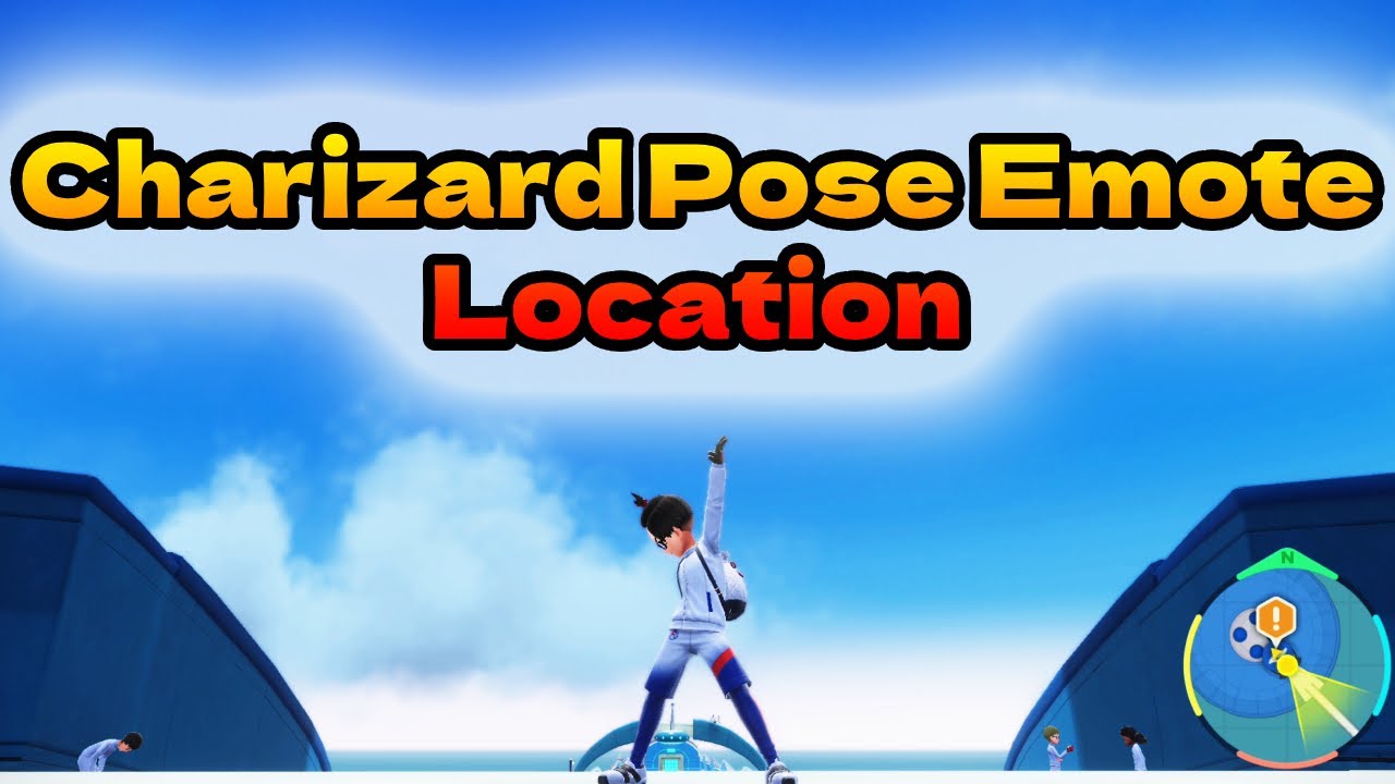 Charizard Pose Emote Location #pokemon #pokemonscarletandviolet # ...