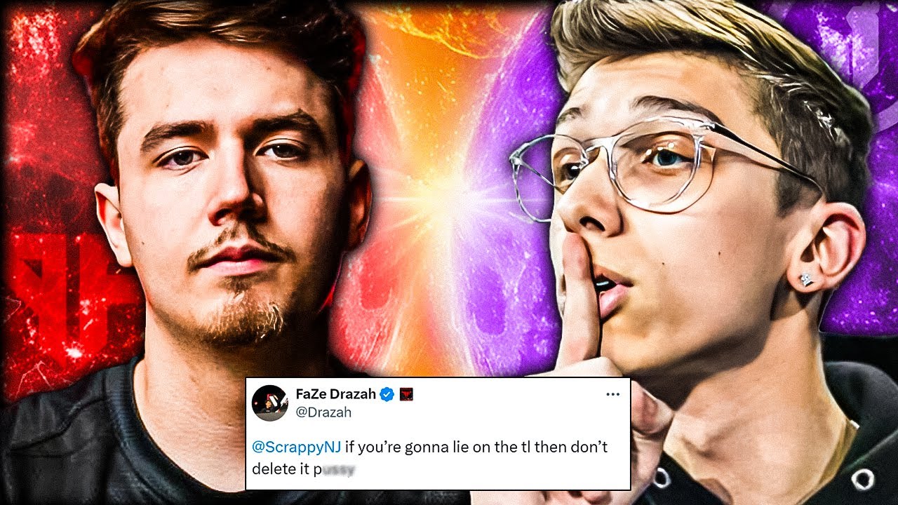 Scrap vs. Drazah BEEF with Girlfriends DELETED Tweets - YouTube