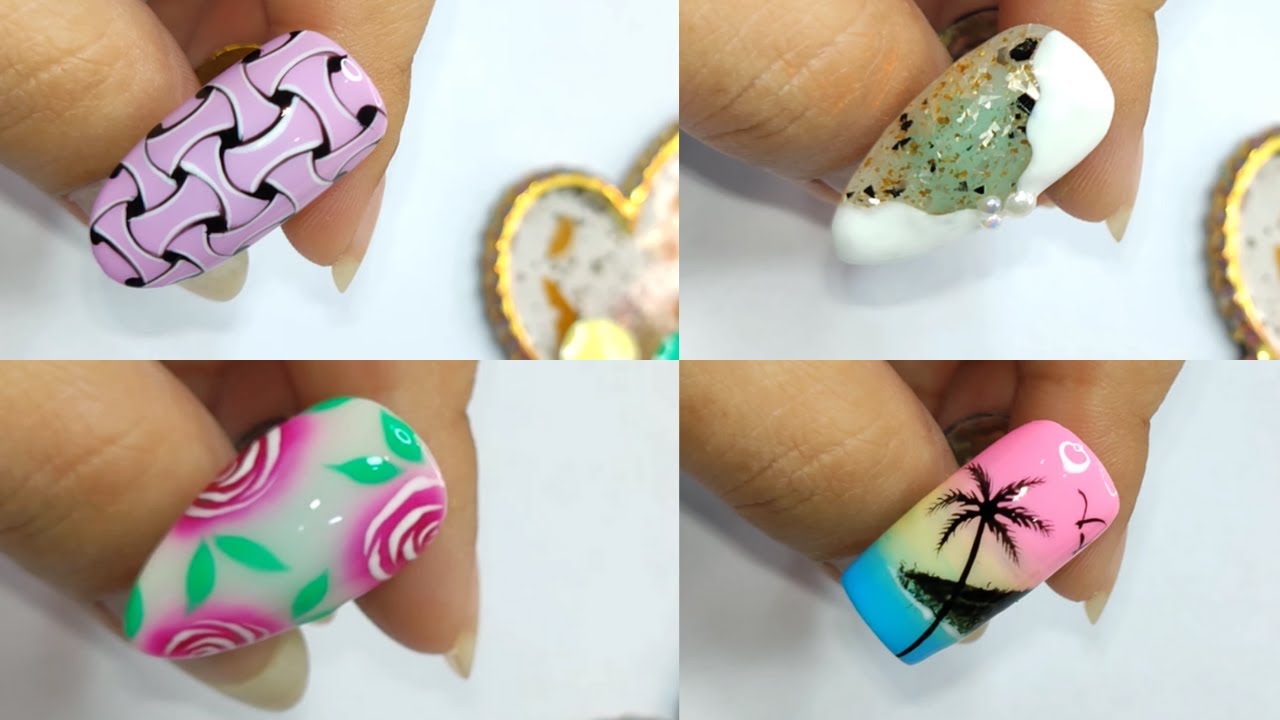 #80 creative nail art designs for nail art lovers| easy nail art ...
