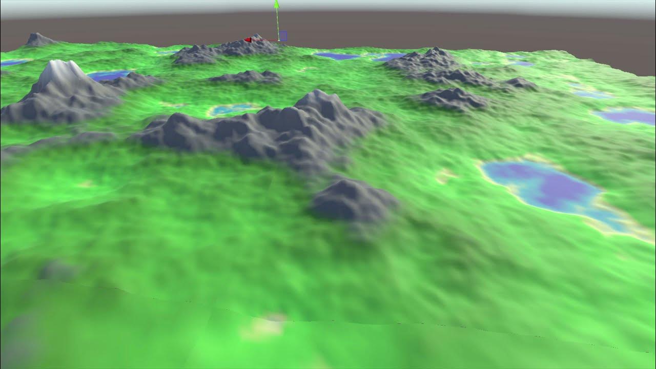 Perlin Noise terrain generator - YouTube