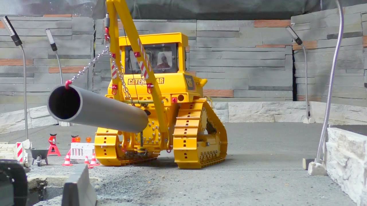 CAT BULLDOZER D9 - RC MODELS WORK OF THE CONSTRUCTION - cool RC models ...