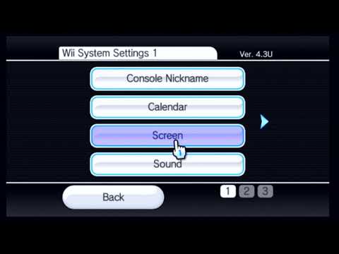 How to change the Screen Resolution on the Nintendo Wii - YouTube