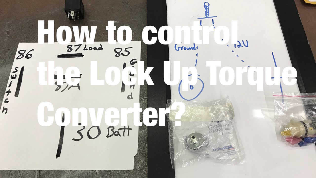 How to control the Lock up Torque Converter? - YouTube
