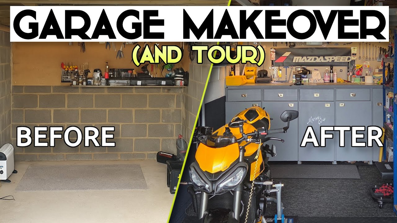 Garage Makeover (and Tour) - YouTube