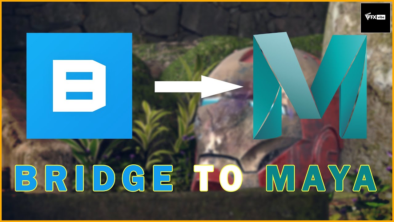 EXPORTING 3D ASSET FROM BRIDGE TO MAYA | VFX VIBE - YouTube