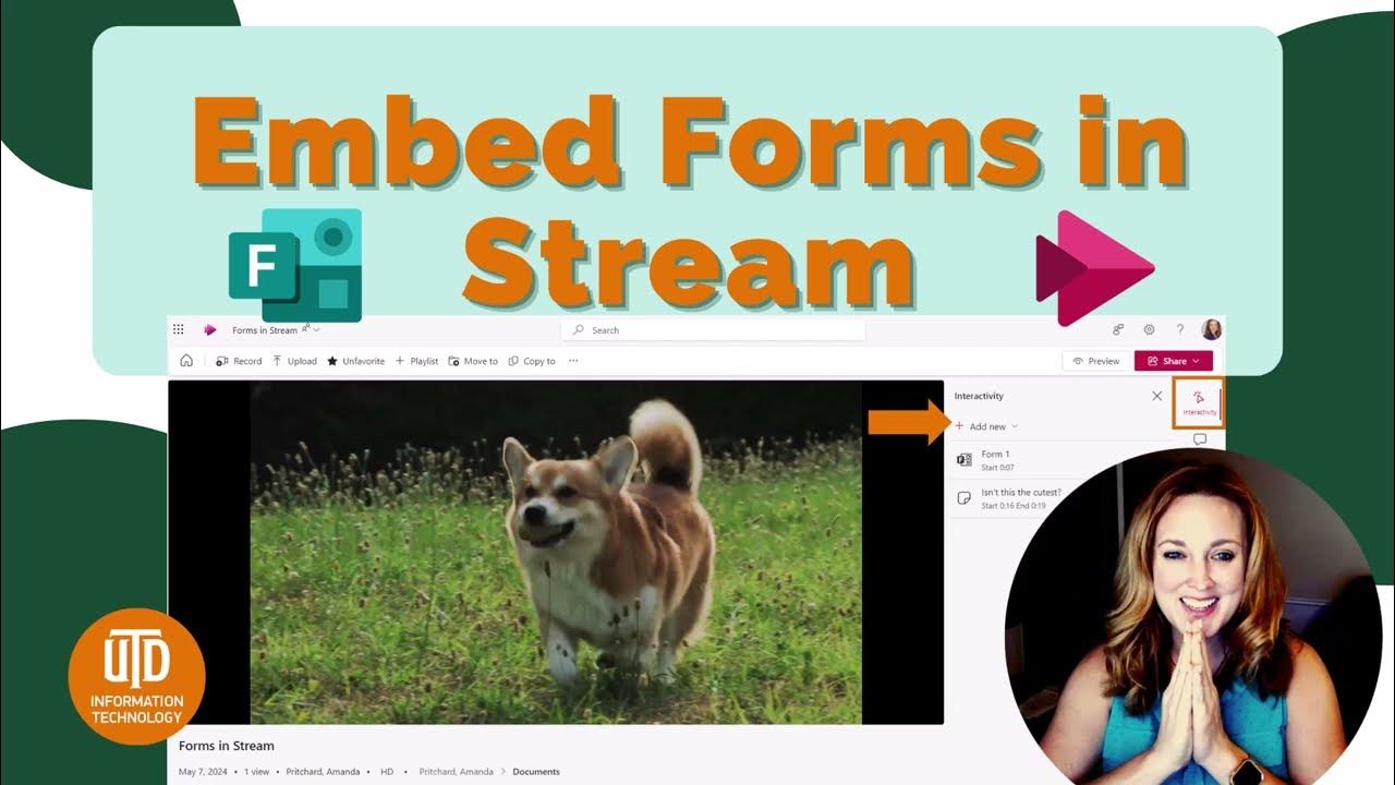 How to Add Forms to Stream Videos - YouTube