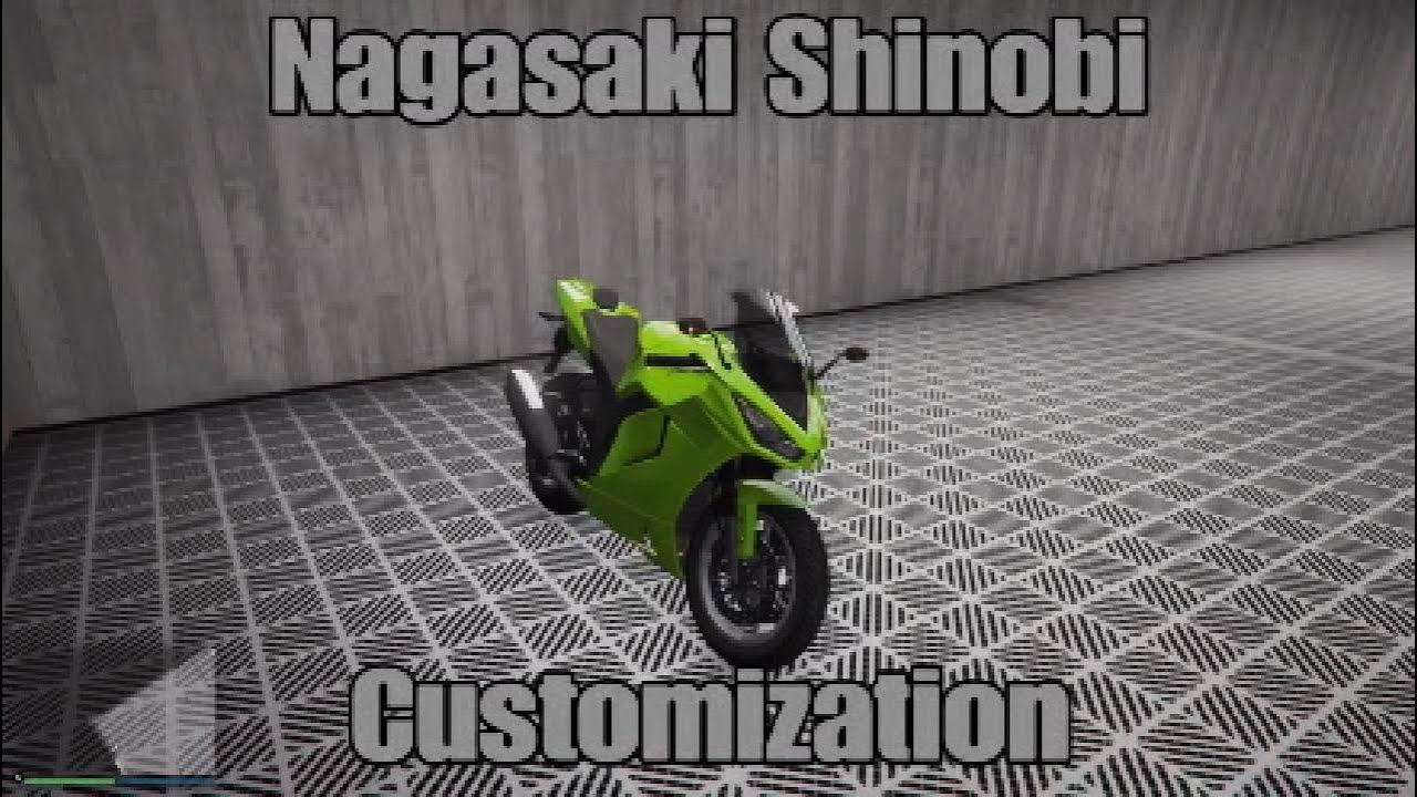GTA Online - Nagasaki Shinobi Customization - YouTube