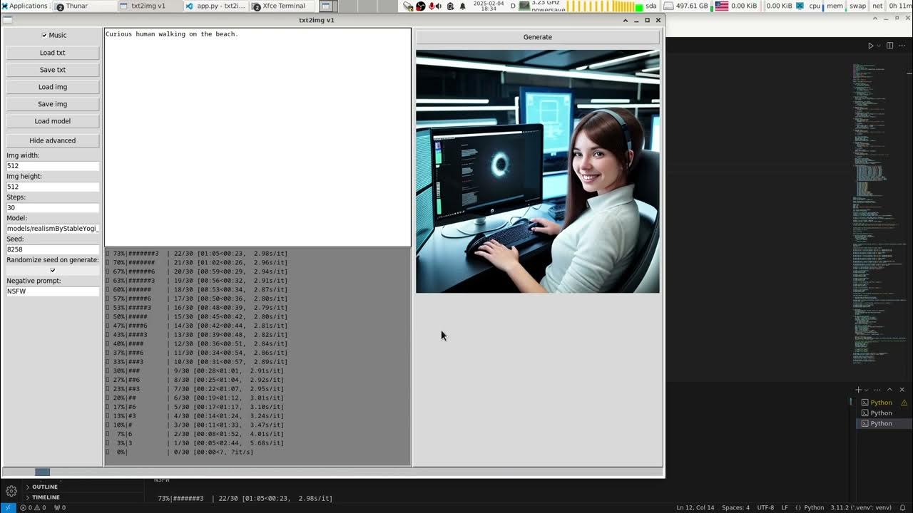 20250204 txt2img v1 program usage tutorial - YouTube
