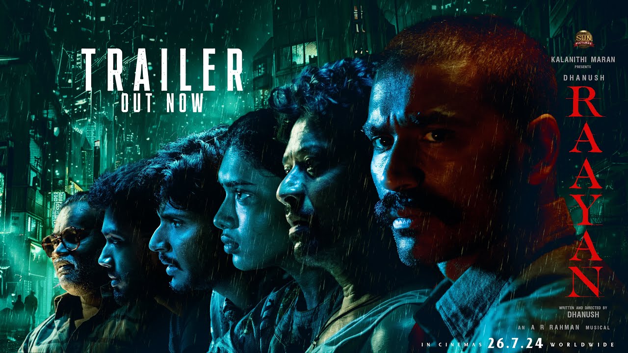 Raayan – Official Trailer | Dhanush | SJ Suryah | Sundeep Kishan | AR ...