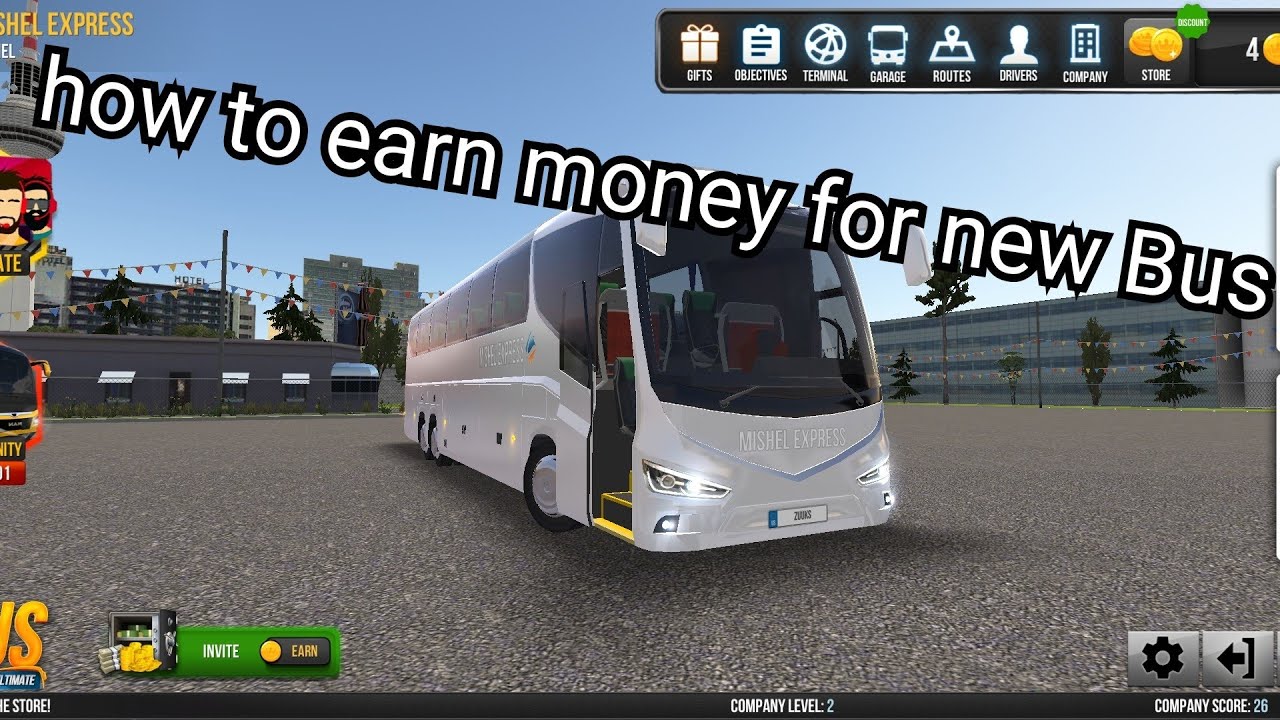 how to earn money for new Bus #bussimulatorultimate - YouTube