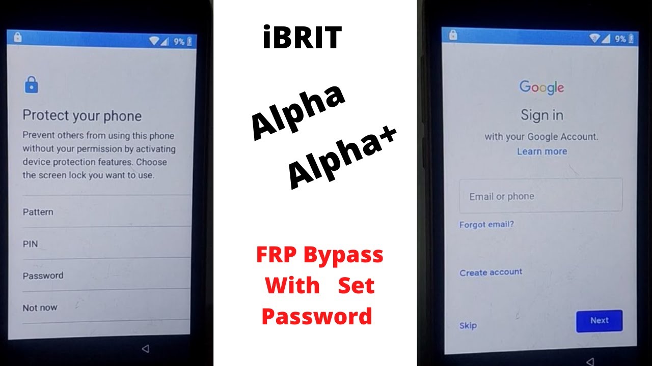 iBRIT Alpha and Alpha+ Frp bypass without pc - YouTube