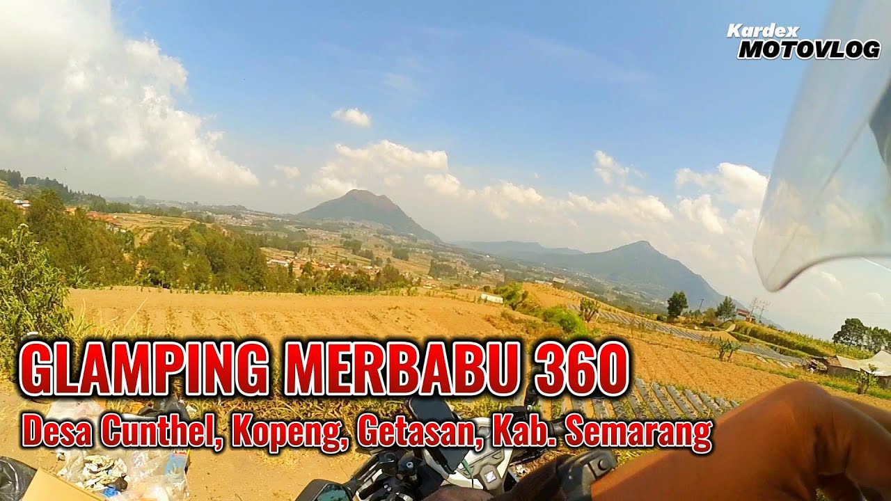 Glamping Merbabu 360 Tempat Kamping dengan view Gunung - YouTube