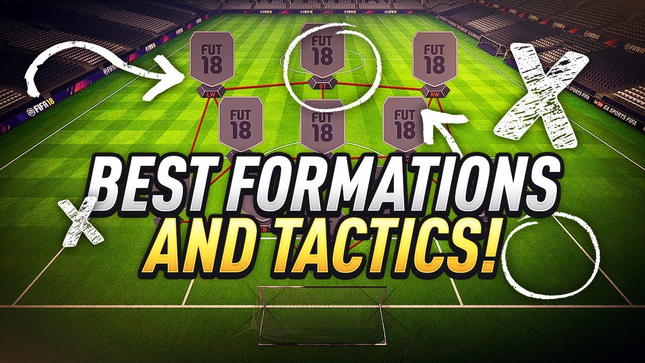 BEST FORMATIONS AND TACTICS! - FIFA 18 ULTIMATE TEAM - YouTube