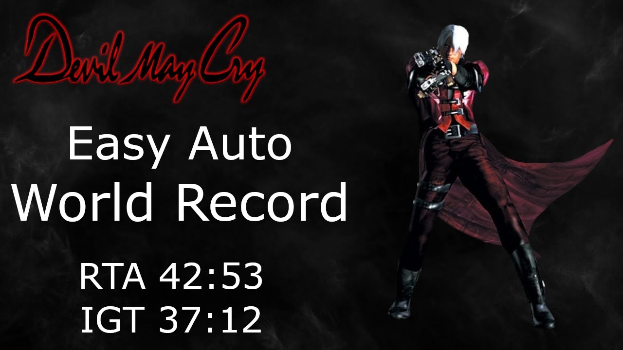 Devil May Cry PS4 Any% Easy Automatic Speed Run World Record - YouTube