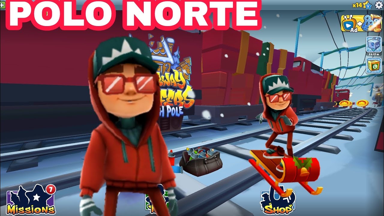 Festive Jake In The North Pole / Subway Surfers 2021 - YouTube