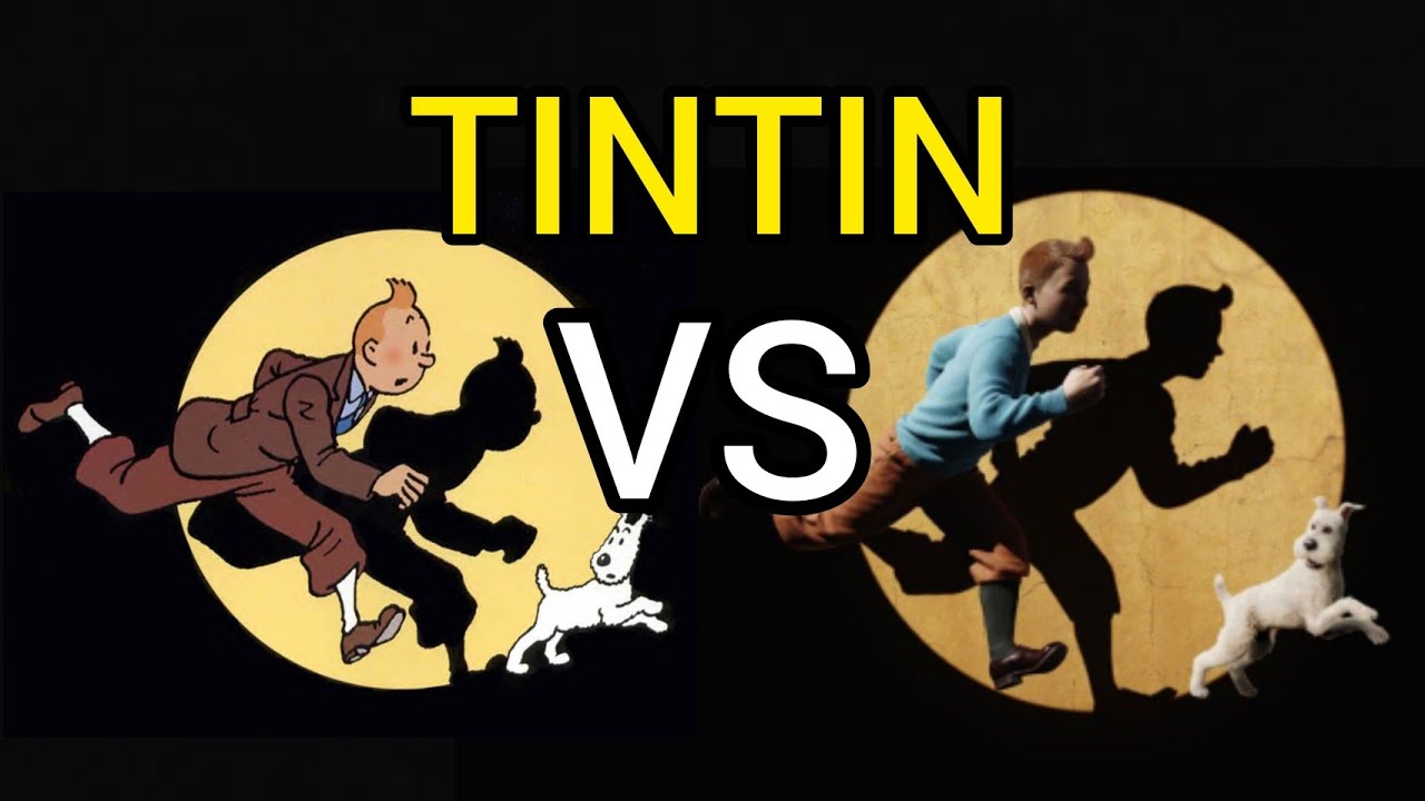 TINTIN: film vs bd (COMPARAISON) - YouTube
