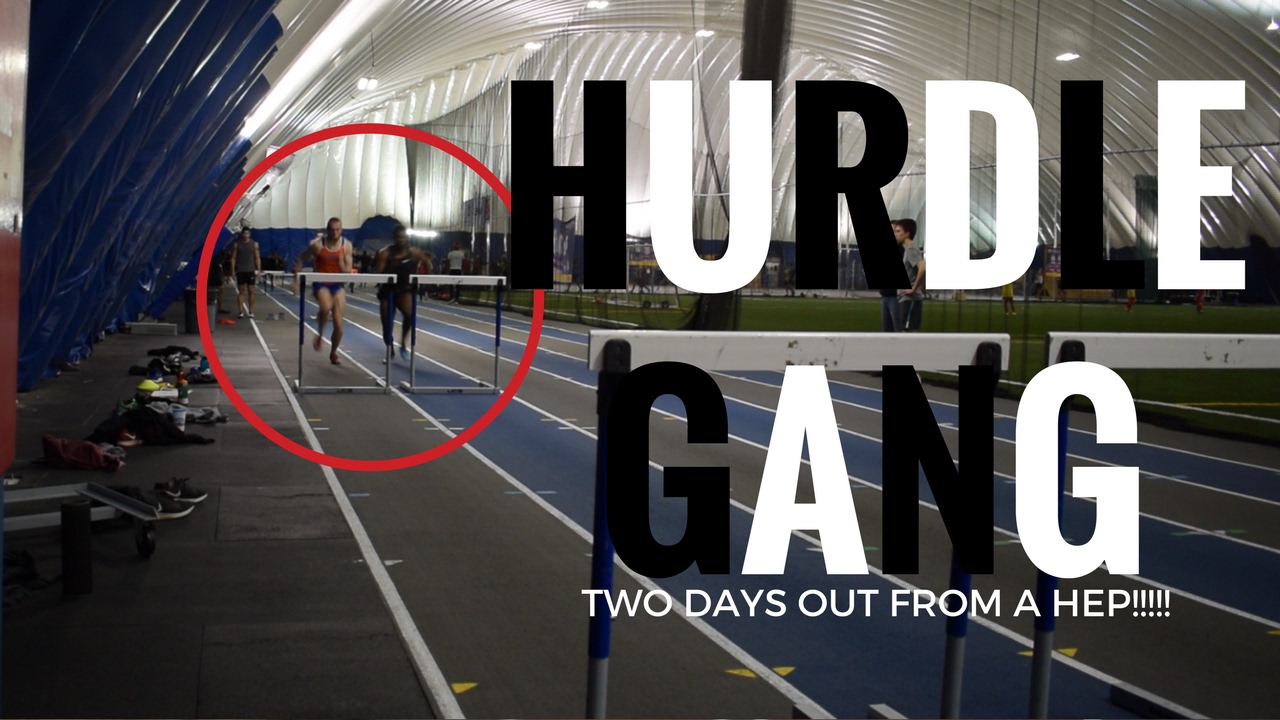 DOUBLE DOWN DAY = HUGE HURDLES + HIGH JUMP - YouTube