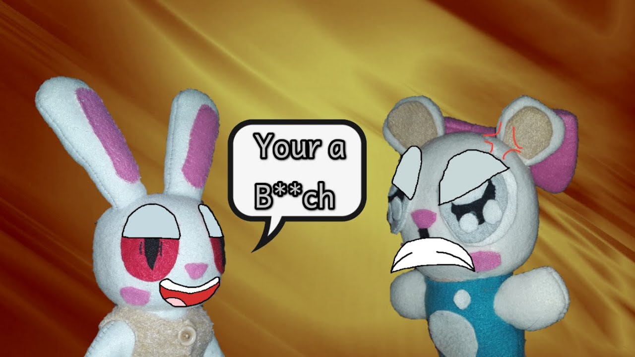 Mr. Bun Bun insult Rinny (Slap MEME) - YouTube