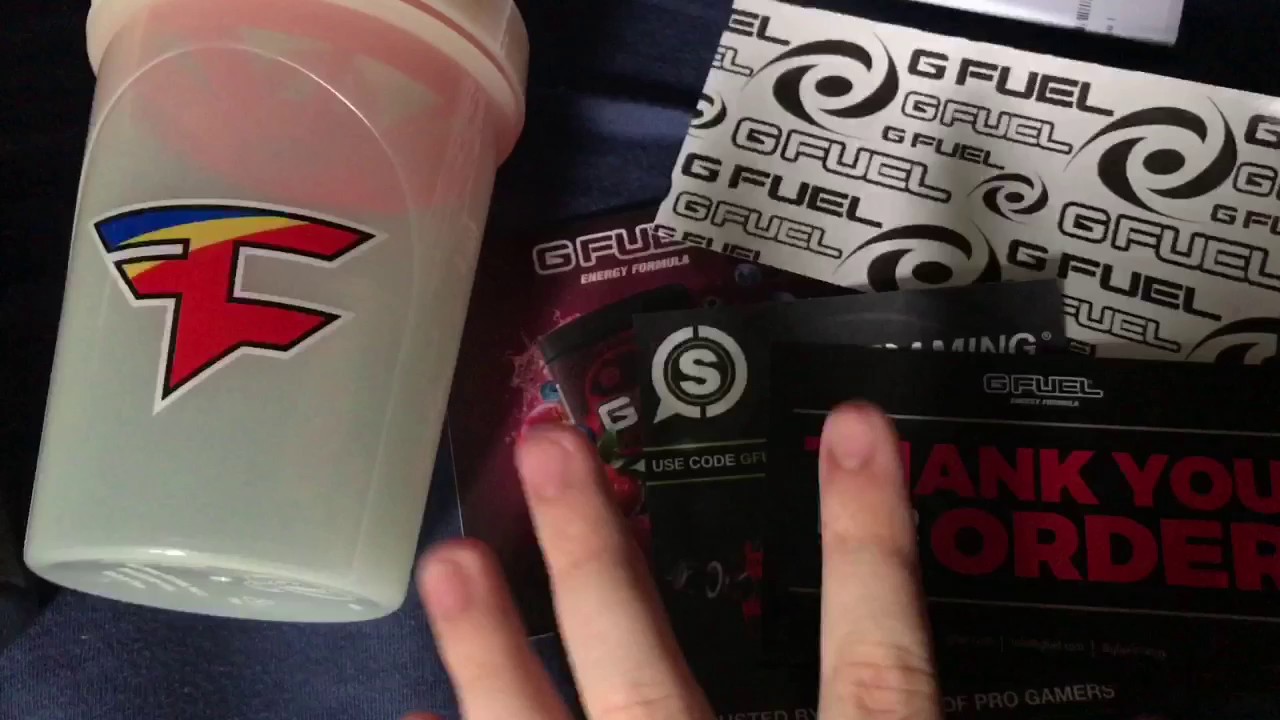 GFUEL UNBOXING | SHAKER CUPS AND *NEW* CHERRY-LIMEADE - YouTube